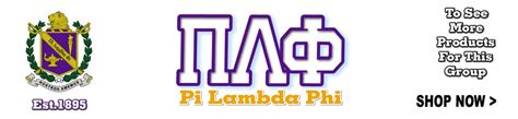 Pi Lambda Phi Clothing And Fraternity Merch Something Greek