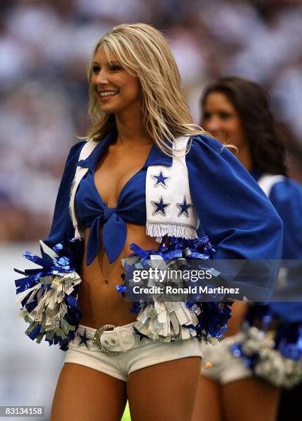 Tobie Percival Of The Dallas Cowboys Cheerleaders Performs During A