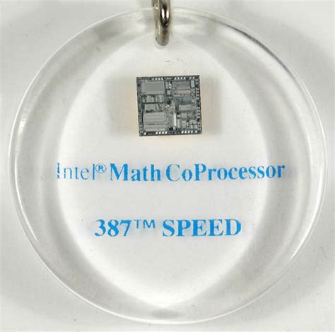Intel 80386 80387 Memorabilia