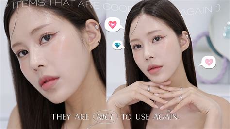 Eng 다시 써봐도 너무 좋은데 ㅇ0ㅇ 여전히 추천하는 제품들로 메이크업 해보기 🤟🏼 Youtube