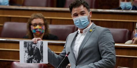 [vídeo] Rufián Quema El Congreso «tienen Razón Señores De Extrema