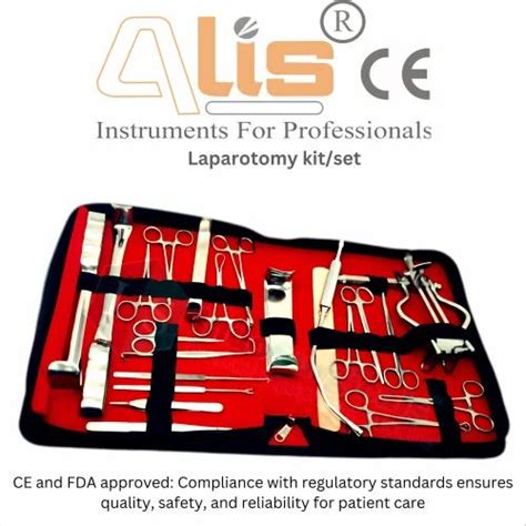 Laparotomy Pediatric Instruments Kit At Rs 18965 Surgical Sets In Jalandhar Id 2853714288091