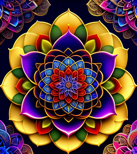Lexica Source Of Energy Representation Mandala Like Symmetrical