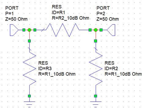Connection Between Lumped Elements Using Transmissionmicrostrip Lines