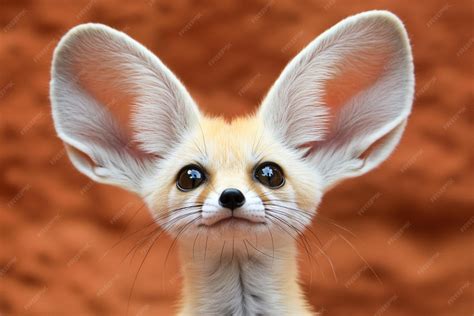 Fennec Fox With Large Ears Premium Ai Generated Image
