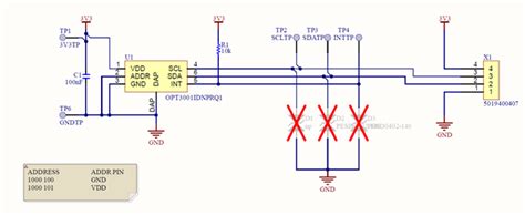OPT3001 Q1 Sensor Seems Stopped Working Or Not Available On I2C While Performing Radio Immunity