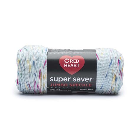 Red Heart Super Saver Jumbo Speckle Yarn Yarnspirations