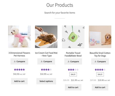 Comparison Button And Sidebar Wpclever Documentations