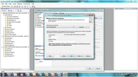 Mirroring Database In Sql Server