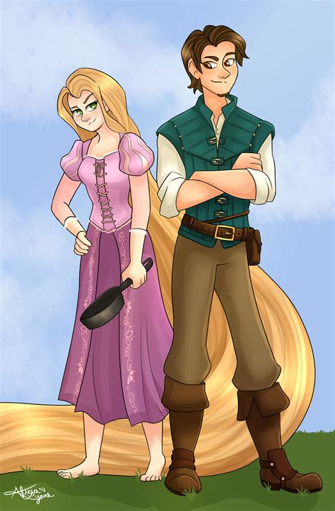 Rapunzel Flynn Decade Challenge By Flamingmarshmallows On Deviantart