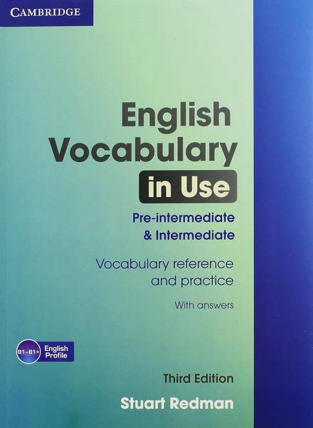 English Vocabulary In Use Third Edition Pre Intermediate And Intermediate With Answers купить на
