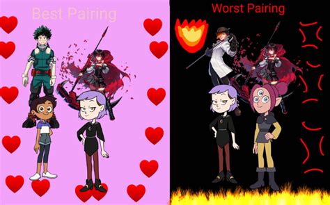 Ruby And Amitys Best And Worst Pairing By Kecskefighter28 On Deviantart