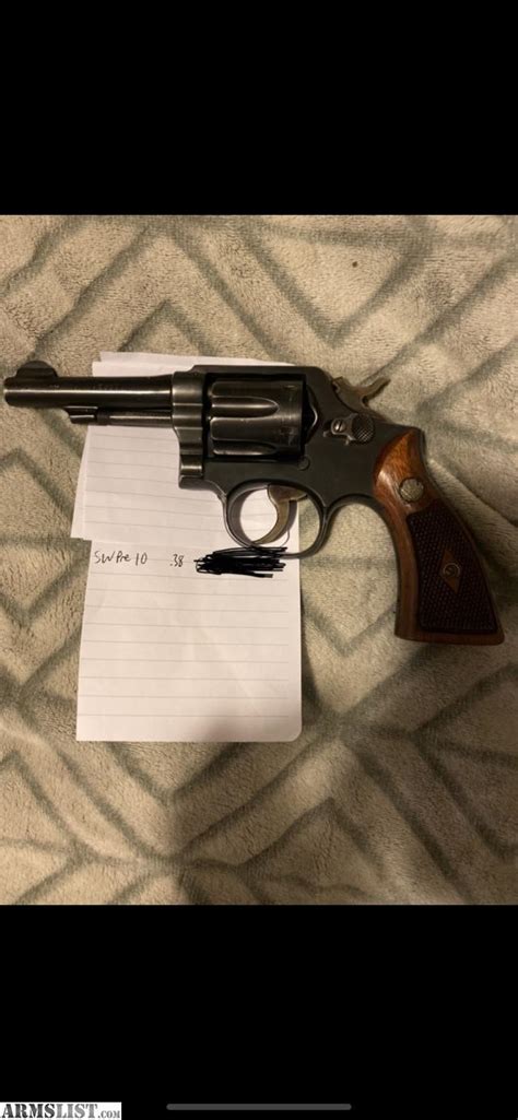 For Sale Trade Smith And Wesson Pre Model 10 Near Catonsville