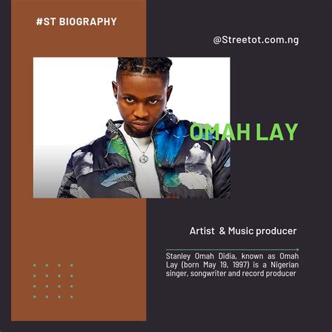 Streetotmedia — Omah Lay Biography Age Career Girlfriend