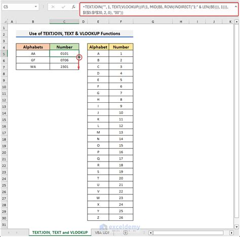 How To Convert Alphabet To Number In Excel 4 Easy Methods