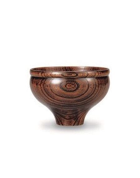 Tsumugi Wooden Bowl Tamabuchi Brown Monolab