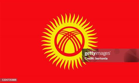 Kyrgyzstani Flag Photos And Premium High Res Pictures Getty Images