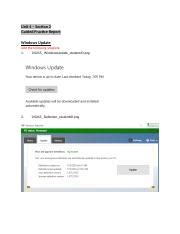 CIS245 U4 LabReport2 Docx Unit 4 Section 2 Guided Practice Report Windows Update Add The