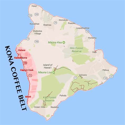 Hawaiian Kona Coffee Beans Espresso And Coffee Guide