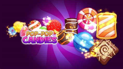 Pop Pop Candies Addictive Match 3 Puzzle Shooter Fun
