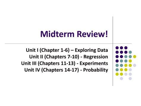 PPT Midterm Review PowerPoint Presentation Free Download ID
