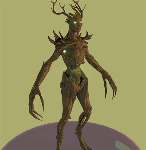 Skyrim Spriggan Concept Art