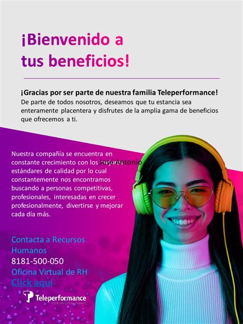 Guia De Beneficios Teleperformance Pdf