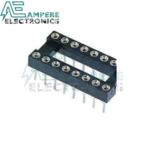 24pin Dip Ic Socket Machine Tooled Ampere Electronics