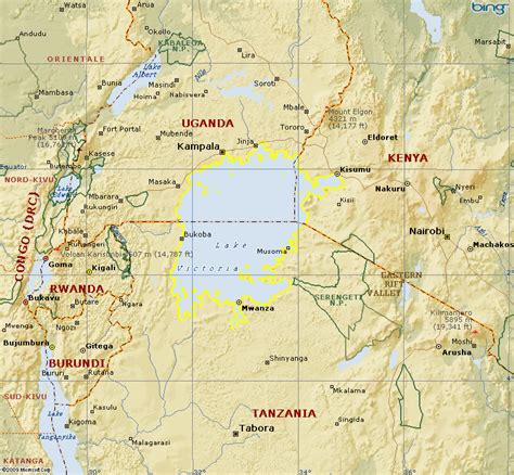 Lake Victoria Map