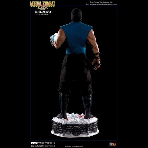 Mortal Kombat Klassic Sub Zero Statue Geekalerts