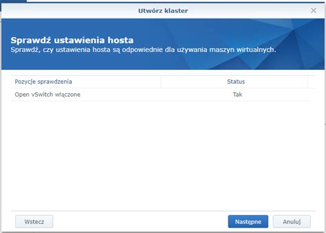 VMM Cannot Create Cluster Synology Packages XPEnology Community