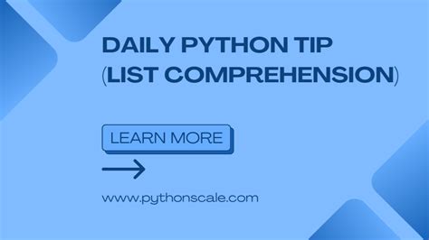 list comprehension tips to level up your python skills 🐍