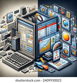 Modernizing Window Application Responsive Web Application AI Generated