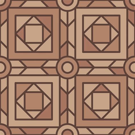 Premium Vector Brown Cobblestone Tile With Contrasting Pattern