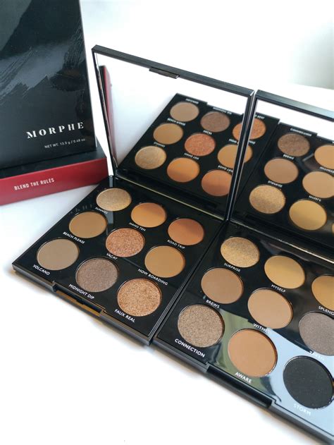 Review Morphe 9aand9b Eyeshadow Palettes Februaryglow