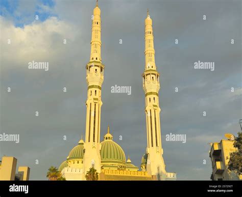 The Light Mosque Or Masjid Al Nour In El Abaseya Abbassia Neighborhood