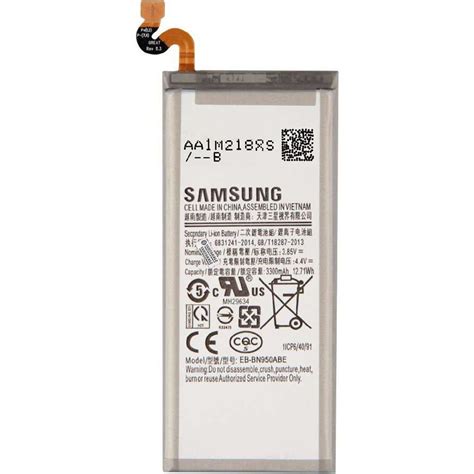 Samsung Galaxy Note 8 Sm N9500 Batarya Pil Orijinal