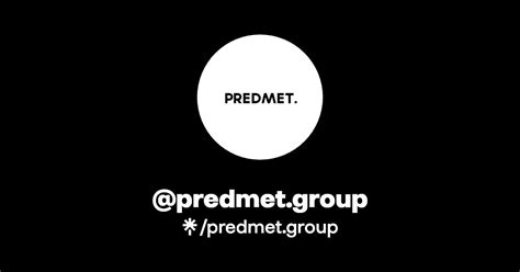 Predmetgroup Instagram Linktree