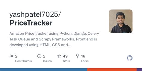 Github Yashpatel7025pricetracker Amazon Price Tracker Using Python Django Celery Task