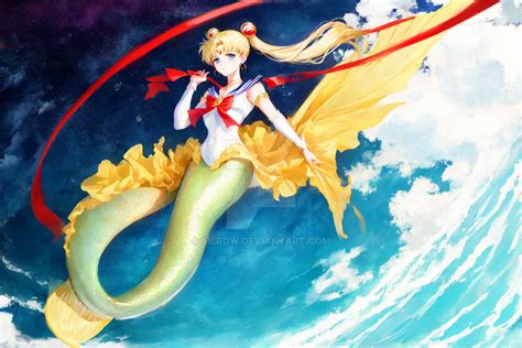 Mermaid Sailor Moon By Silrow On Deviantart