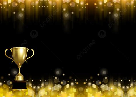 블랙 골드 트로피 시상식 배경 라이트 스팟 별빛 트로피 광점 배경 배경 일러스트 및 사진 무료 다운로드 Pngtree