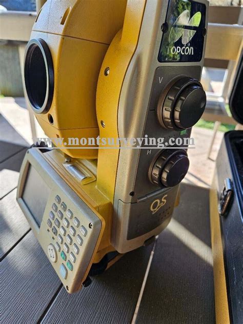Topcon Qs 3 Robotic Total Station With Case