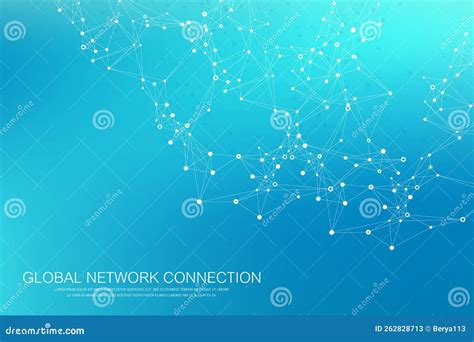 Global Network Connection Concept Social Network Communication In The Global Business Big Data