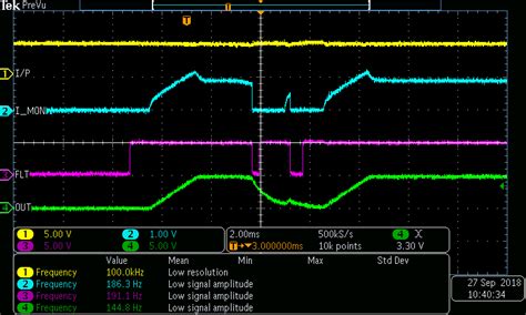 TPS25940 Output Dip Observed At Power ON Condition Power Management Forum Power