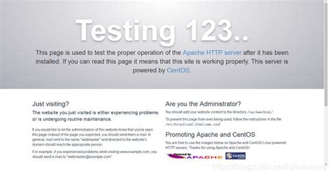 Centos 7 部署apache服务器详细教程虚拟机centos7怎么安装apache Csdn博客