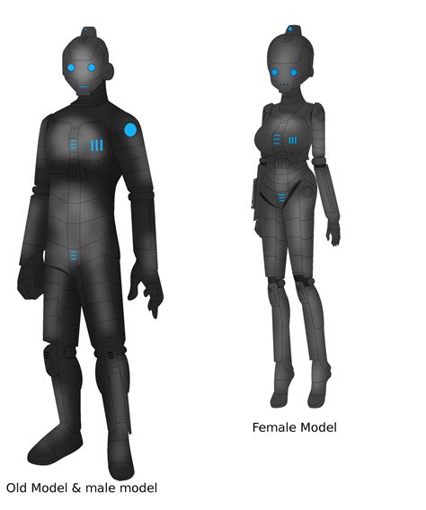 Cyberian Cyborg Models By K1234567890y On Deviantart