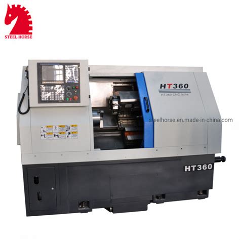 Ht360 Heavy Duty Big Swing Slant Type Linear Guide Way Tailstock CNC Lathe Machine Price CNC