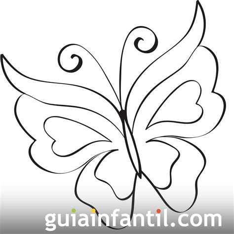 Dibujo De Mariposas Para Imprimir Dibujos Para Imprimir Y Colorear