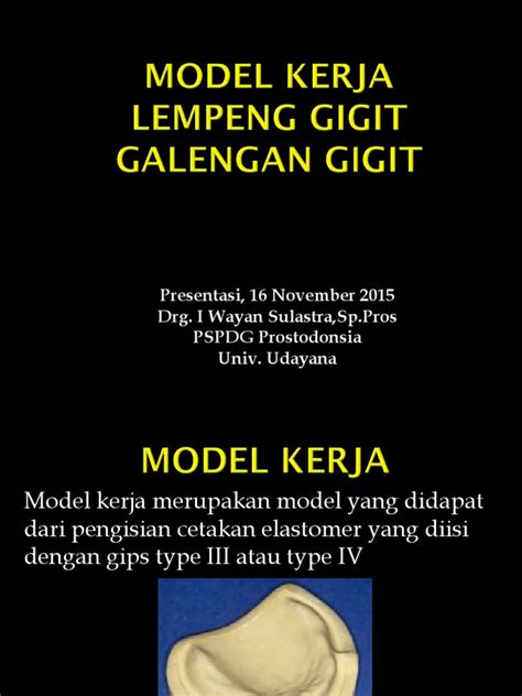 8 9 Model Kerja Lempeng Galengan Gigit Penentapan Gigit Pdf