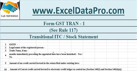 Download Free GST Templates In Excel